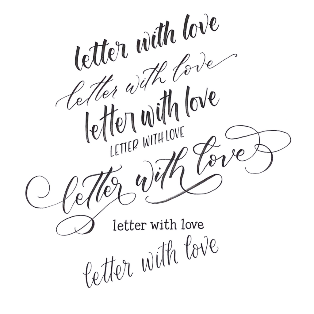 Letter With Love – Typefolk